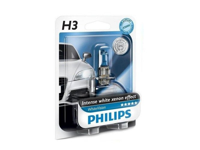 Philips H3 White Vision Intense żarówka samochodowa